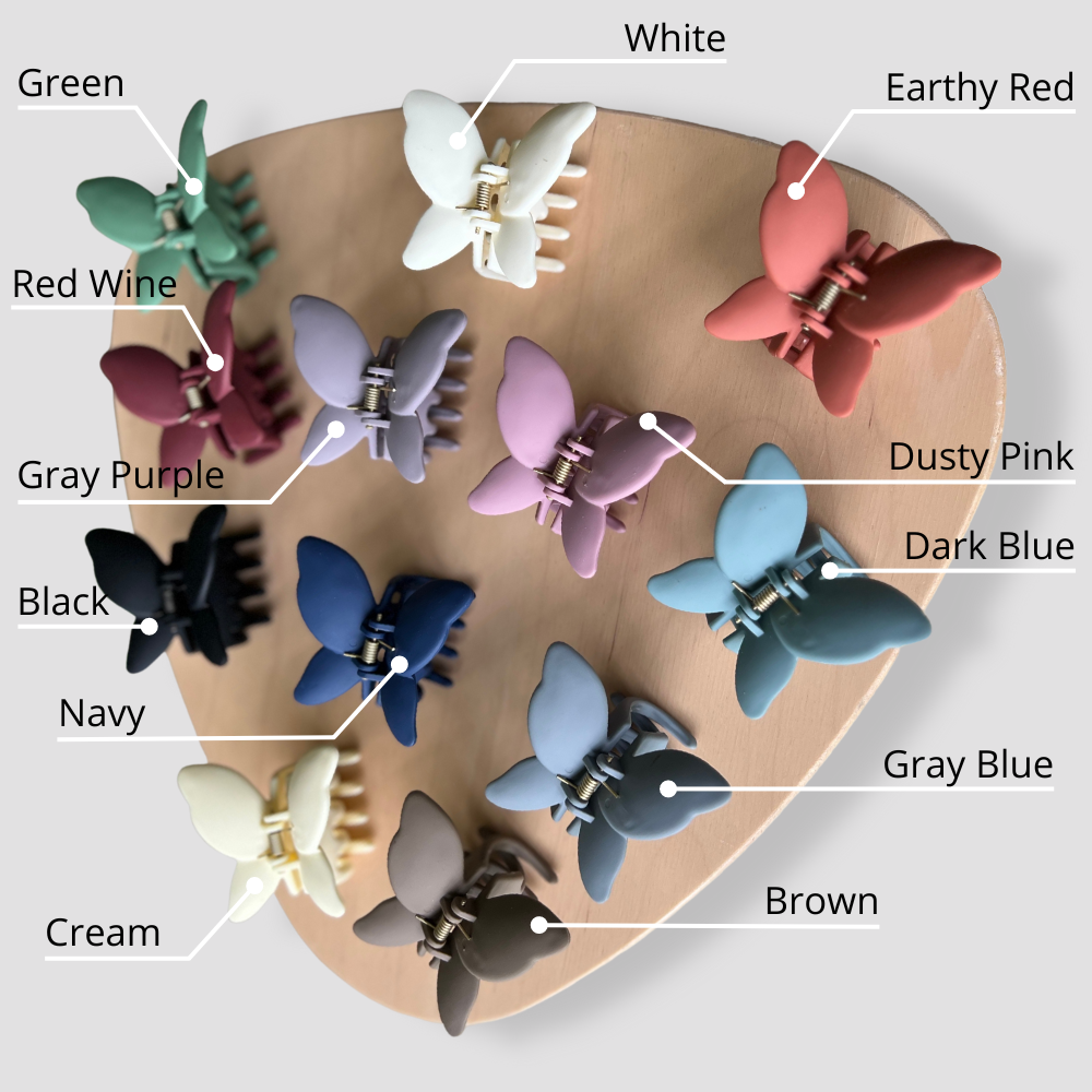 Butterfly Hair Clips - Small – Coyalz Haircare